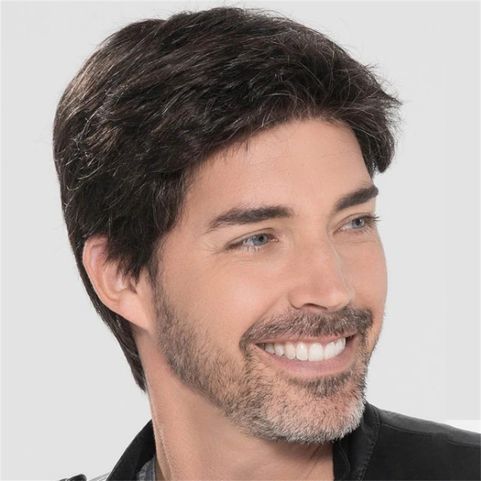 Click here for Xiaquj Fashion Mens Short Wig  Mens Black Wig  S S... prices