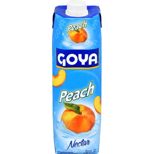 Goya Prisma Peach Nectar, 33.8 fl oz - Walmart.com