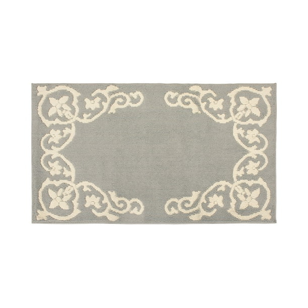 Jean Pierre Karima 30 x 50 in. Loop Accent Rug, Lt Grey/Ivory - Walmart.com