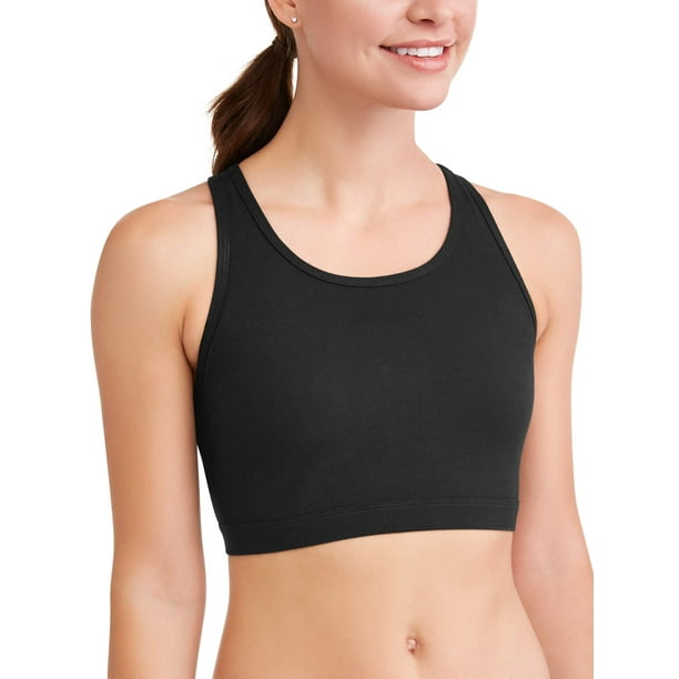Athletic Works Womens Dri More Core Medium Impact Racerback Sports Bra