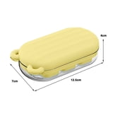 Lweong Ice Cube Mold with Lid Bin Stackable Design Ice Tray BPA-Free ...
