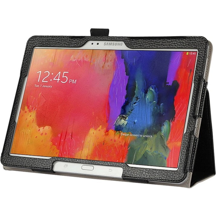 Black Double-Fold Folio Case for Samsung Galaxy Tab Pro 10.1" Tablet ...