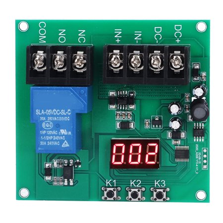 Current Detection Module, Digital Display Overcurrent Protection 0.1A High Accuracy Currents ...