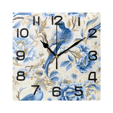 WQJNWEQ Sales Outdoor Garden Retro Clock Waterproof Temperature ...