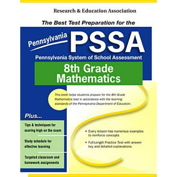 PSSA-Pennsylvania System of School Assessment 8th Grade Mathematics ...