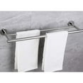 Chrome 23.6'' Wall Mounted Towel Bar of Stainless Steel | Smooth ...