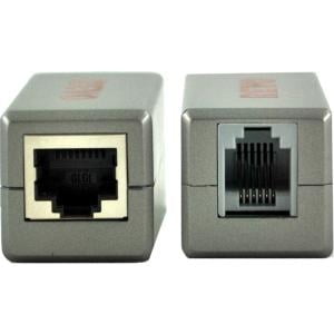 RJ12 TO RJ45 ADAPTER COUPLER - Walmart.com