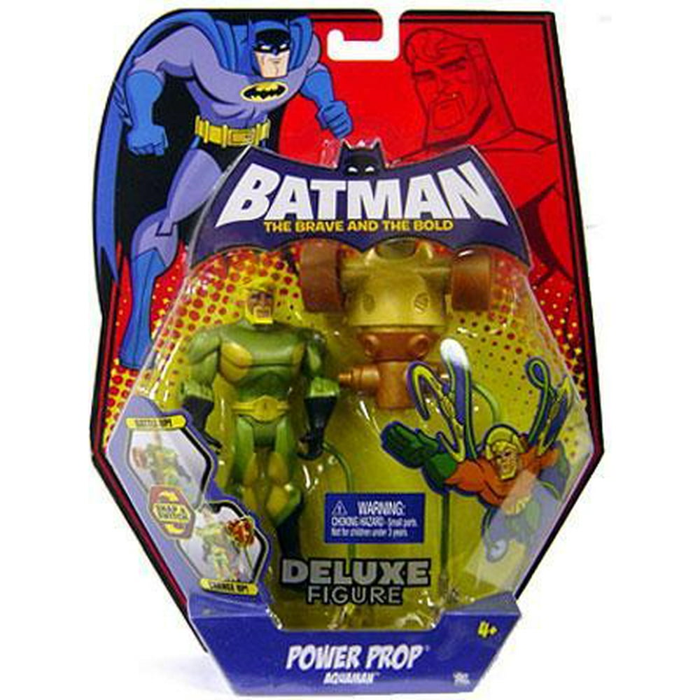 Batman The Brave and the Bold Deluxe Power Prop Aquaman Action Figure ...