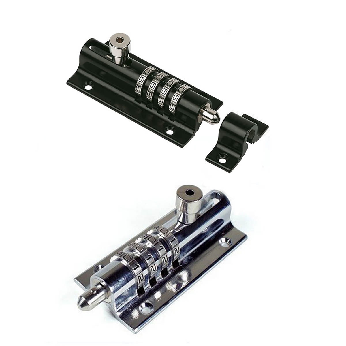 tooloflife Zinc Alloy Combination Lock Bolt for Home Office Doors ...