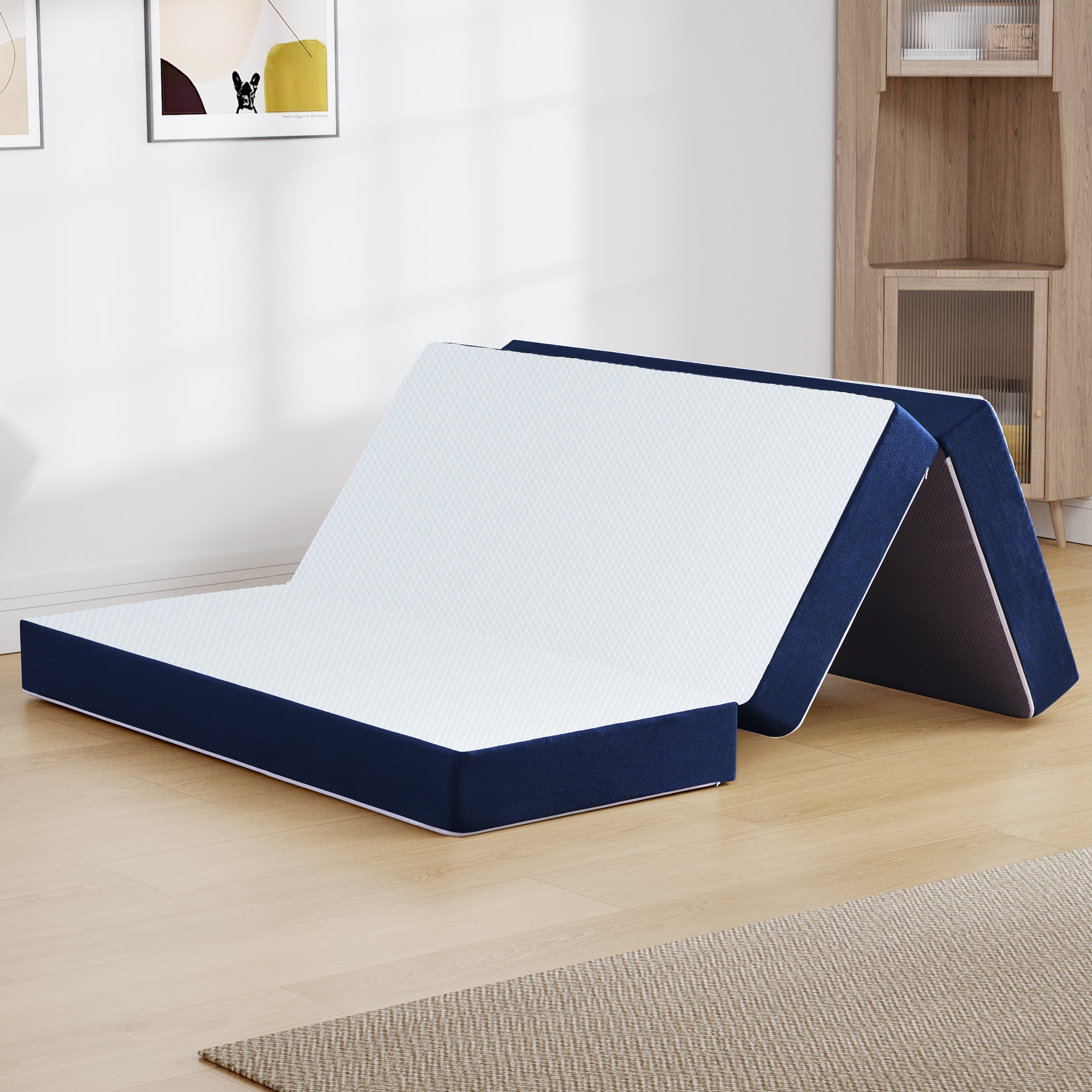 Click here for Gelbiy Queen Folding Mattress  6 Inch Tri Fold Mem... prices