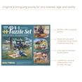Bits and Pieces - 4-In-1 Multi-Pack Simpler Times 1000 Piece Jigsaw ...