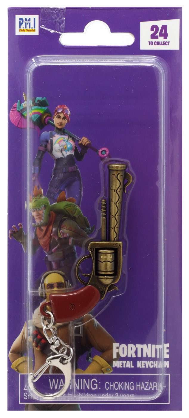 Fortnite Revolver Metal Keychain - Walmart.com
