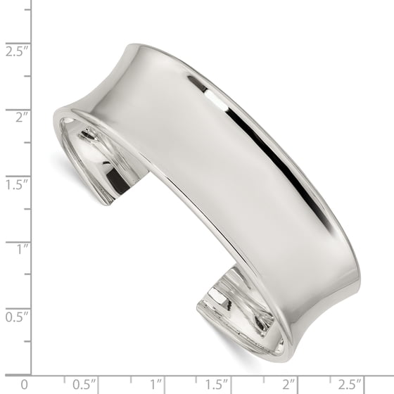 Ice Carats Designer Jewelry Gift USA - 925 Sterling Silver 20mm Cuff ...