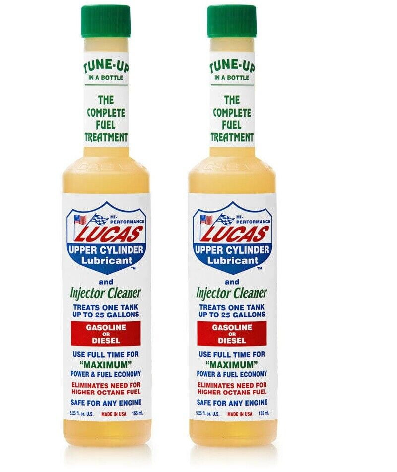Lucas Oil 10020 Upper Cylinder Lubricant Fuel Injector Cleaner 5.25 oz ...