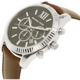 Michael Kors Men's Lexington Quartz Watch, 45mm, Stainless Steel Case ...