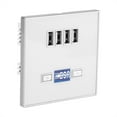 4 Ports LED Light USB Charger Wall Socket Charger Station for ...