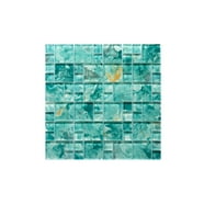 Bahamas Light Blue Mix Glass Tile Pool Tile and Wall Tile and Deco 12in ...