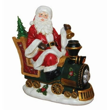 Kurt Adler 19.5-Inch Battery-Operated Gingerbread LED Train Tablepiece ...