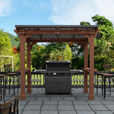 Blackstone 10' x 10' Outdoor Bar and Griddle/Grill Pavilion Grill ...