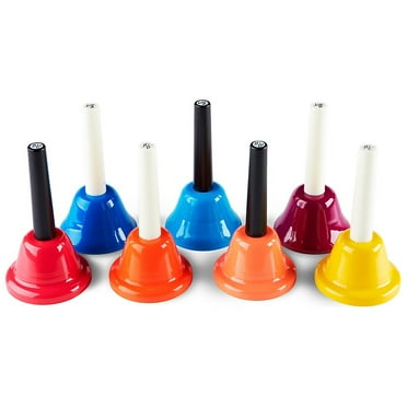 Kids Play 13-Note Chromatic Handbells - Beginner Musical Instrument Toy ...