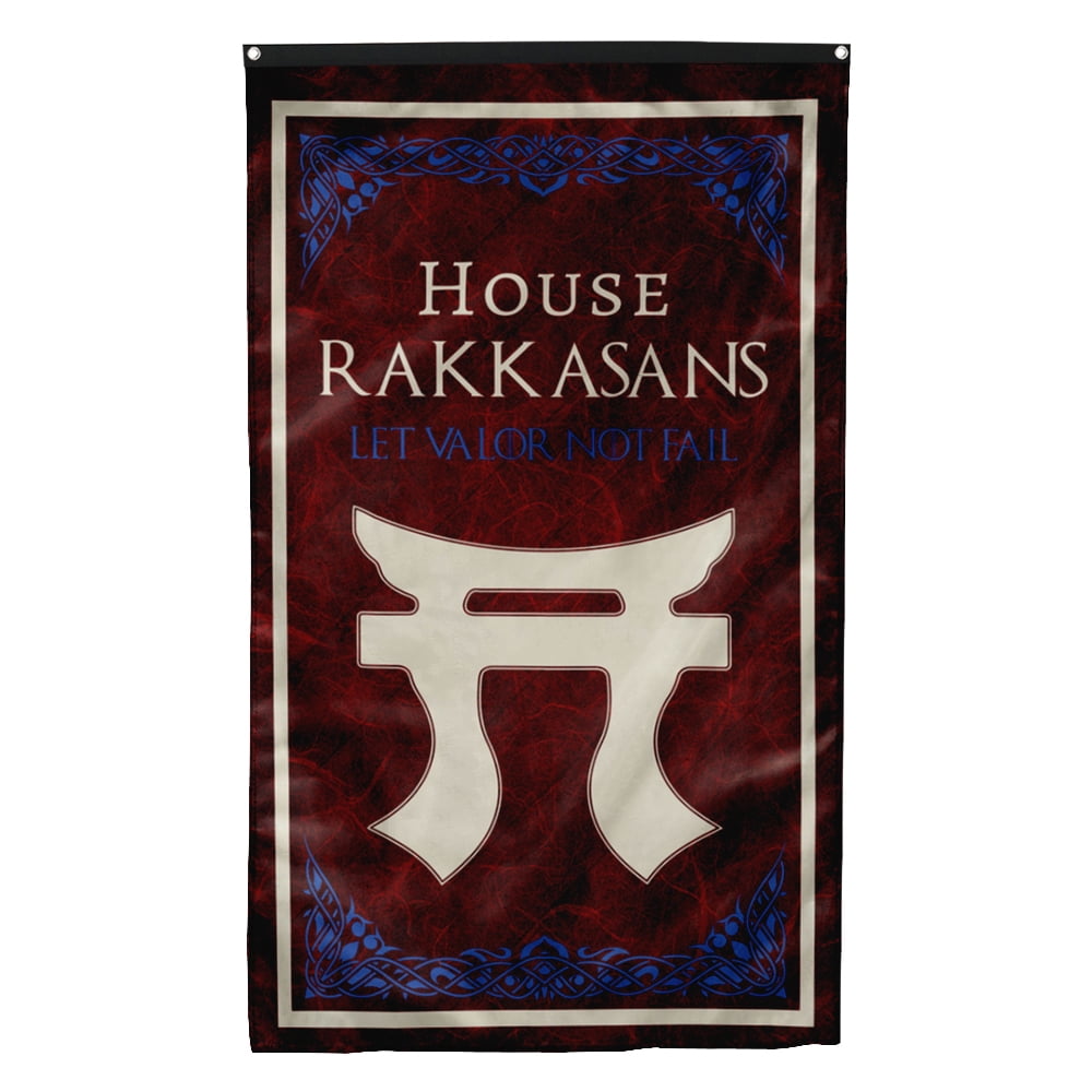 Cayyon House Rakkasans Flag 3x5Feet Military Banner with 2 Brass ...