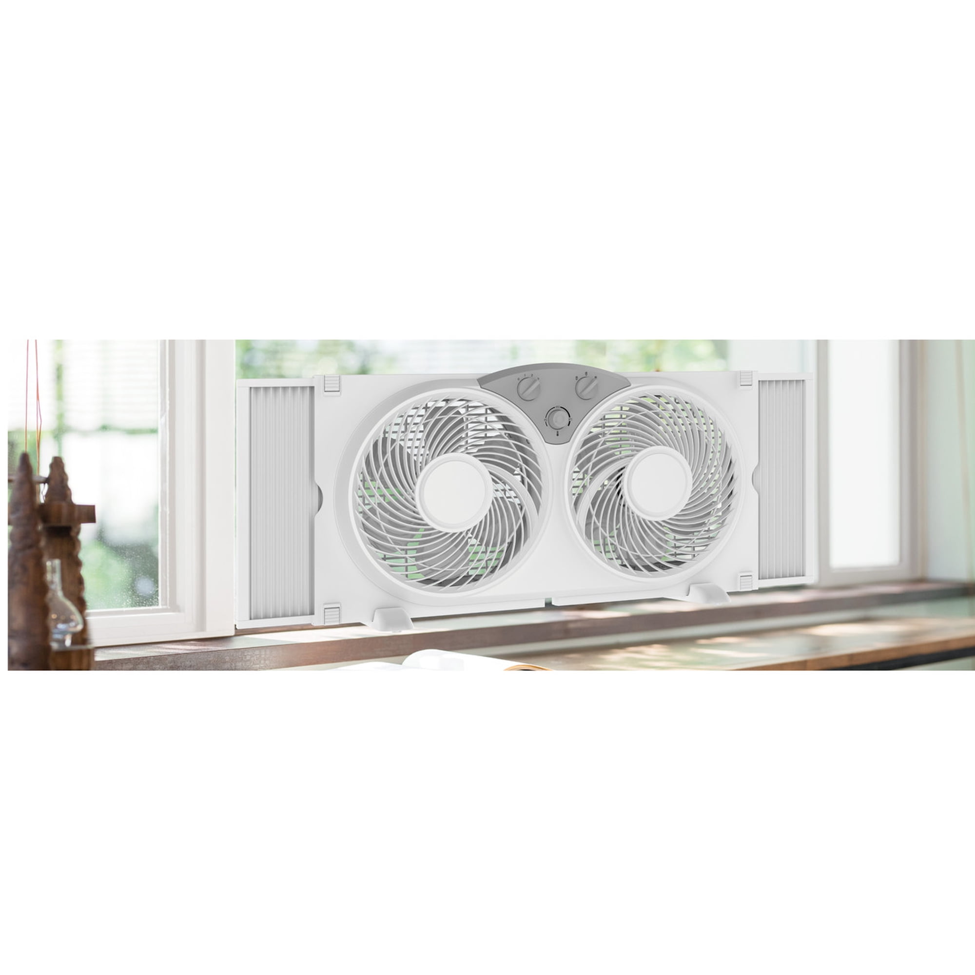 Click here for Mainstays Twin Window Fan prices
