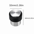 3-Pack Stainless Steel Door Wedge Stops with Rubber Bumpers - Durable ...