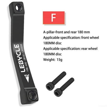 Bike Bicycle Disc Brake Adapter for 160mm Post Fork Mount to 180/203 mm ...