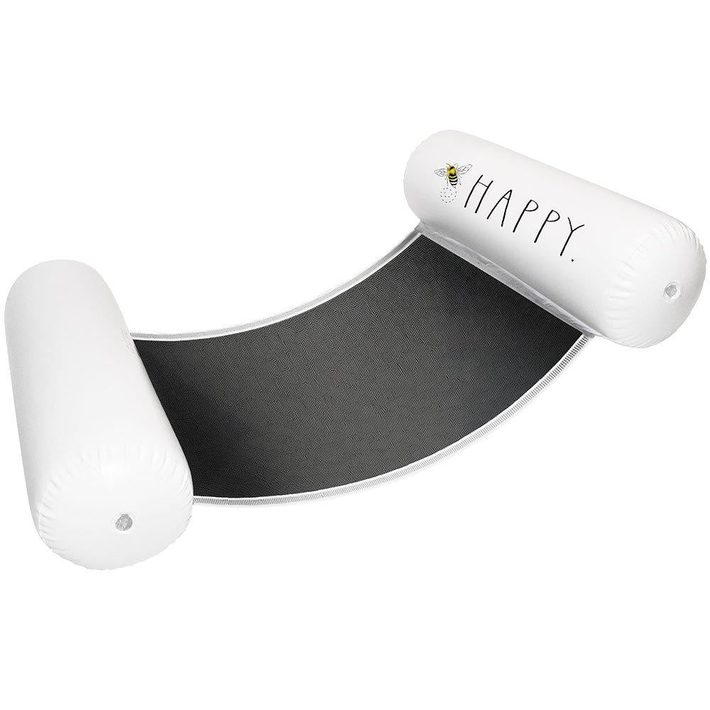Rae Dunn Adult Hammock Pool Float - Bee Happy 38010D - Walmart.com