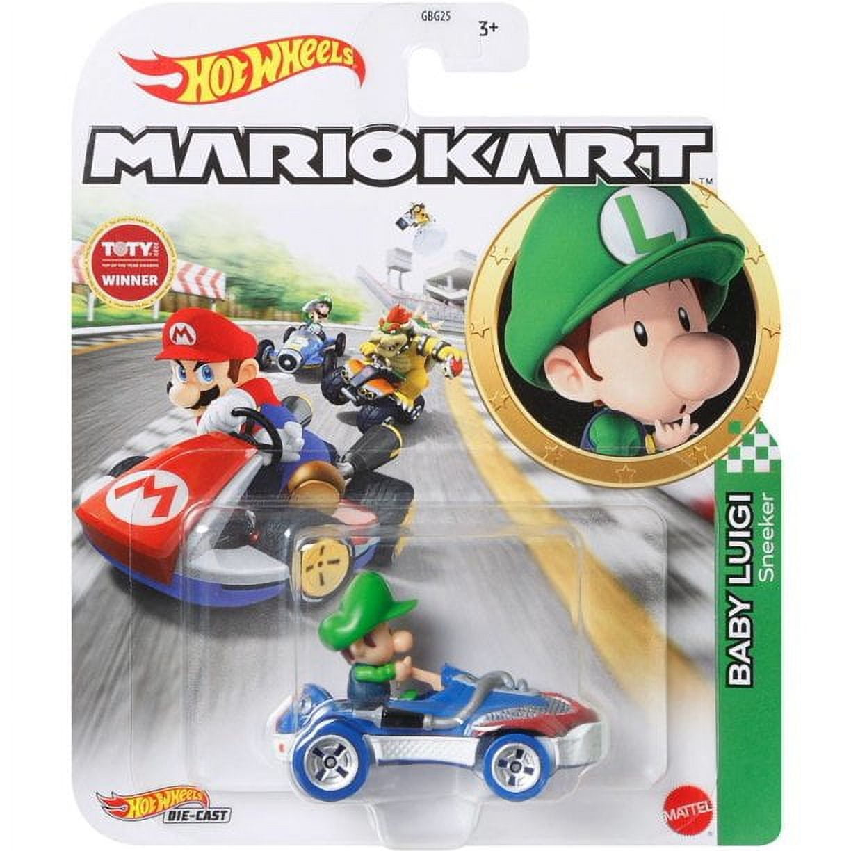 Hot Wheels Mario Kart Toad Sneeker Die Cast Toy Vehicle Walmart