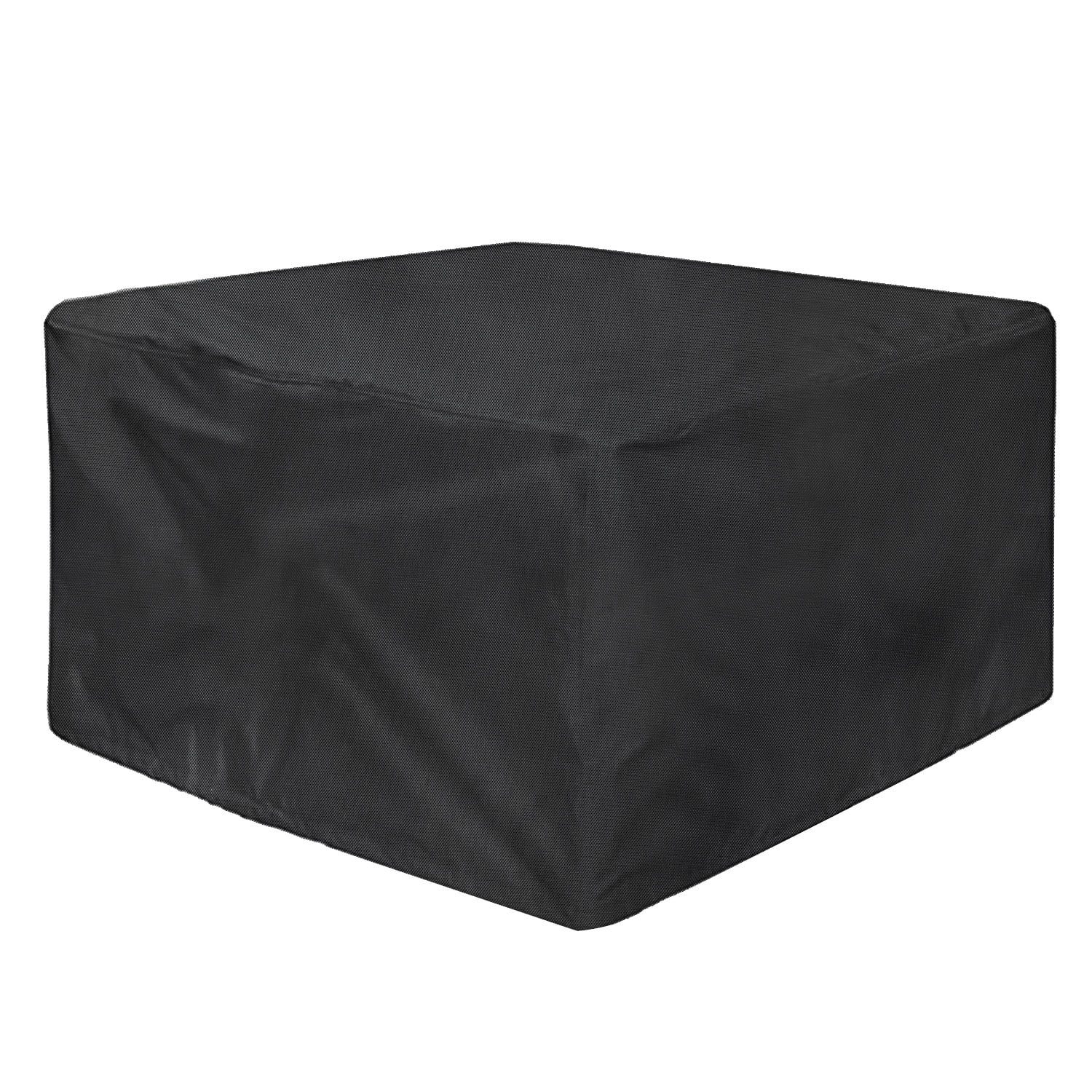 Coolmade Fire Pit Cover - Waterproof 600D Heavy Duty Square Patio Fire ...