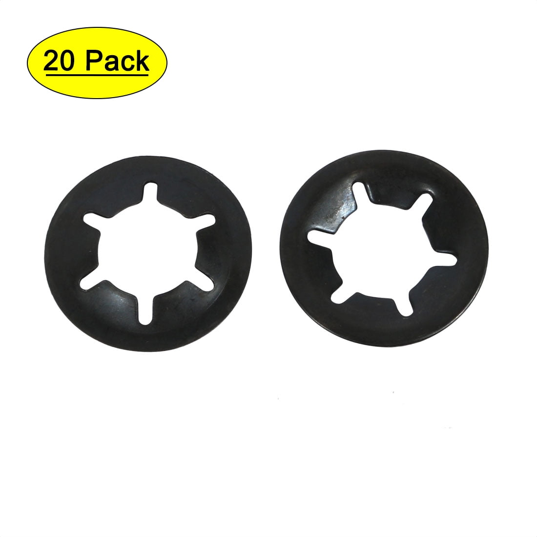 20 Pcs 10mm x 20mm Internal Tooth Starlock Star Lock Locking Washers ...
