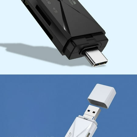 Secure Digital Memory Card Reader USB Micro USB Type C Memory Card ...