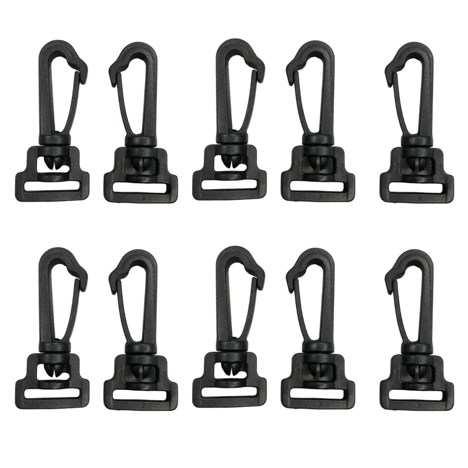 10Pcs Swivel Snap Hook Swivel Clip 0.6" Inner Diameter 360 Degree ...