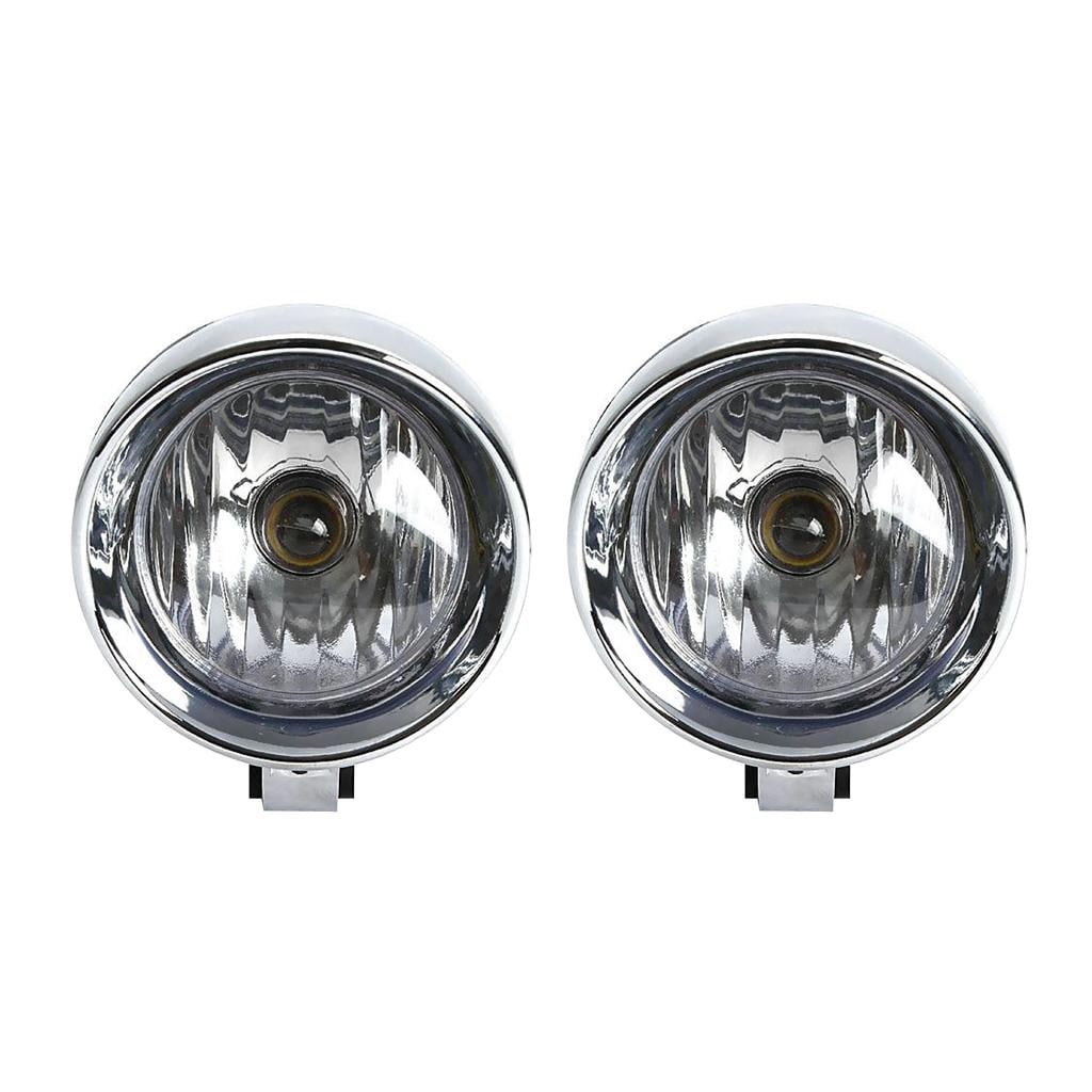 Click here for Koolsoo 2 Pcs 4  Chrome Motorcycle Front Headlight... prices