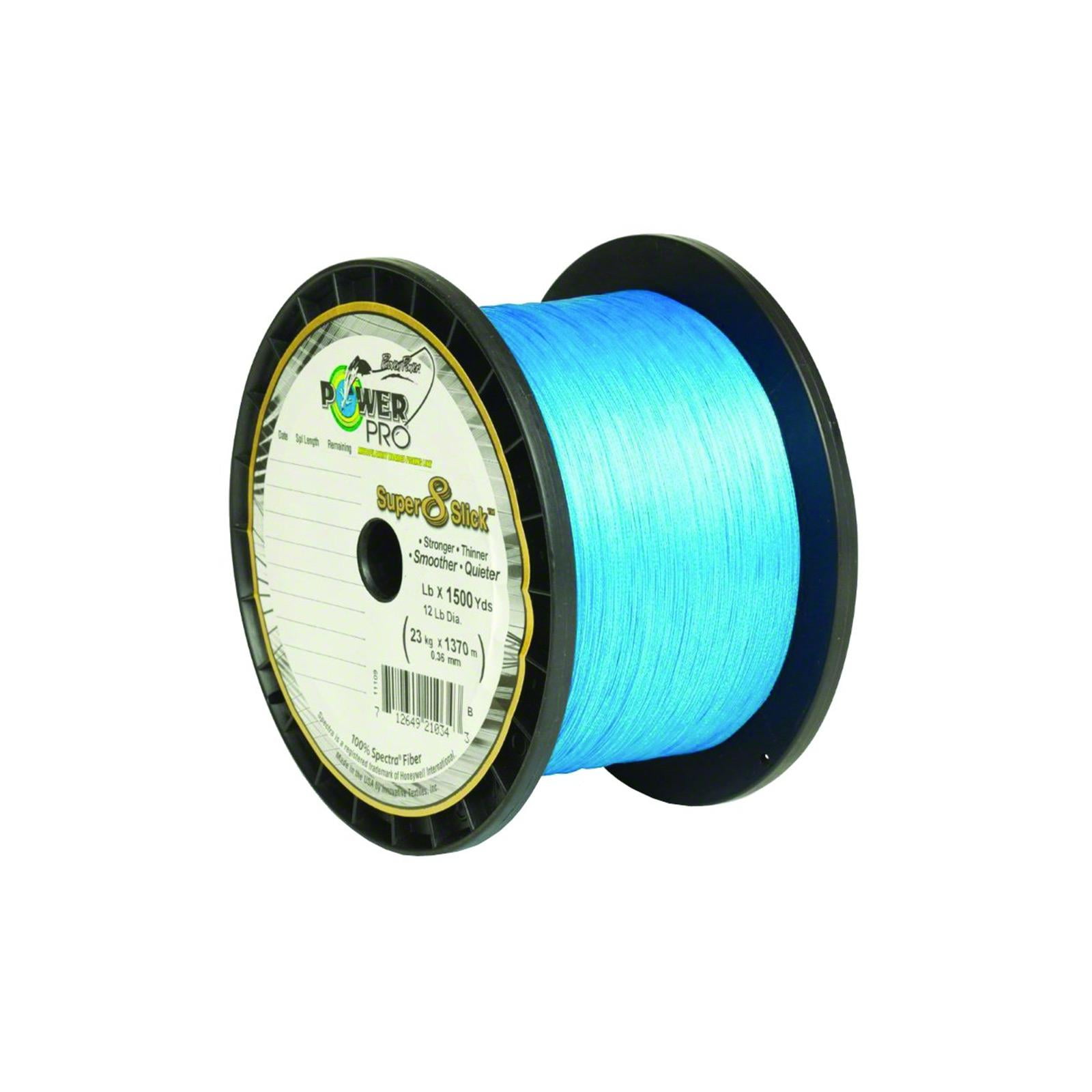 PowerPro Super 20-lb 8 Slick Braid, 1,500 yds - Walmart.com