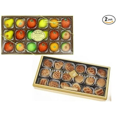 Toasted Marzipan Shapes Gift Box by Bergen Marzipan - Walmart.com