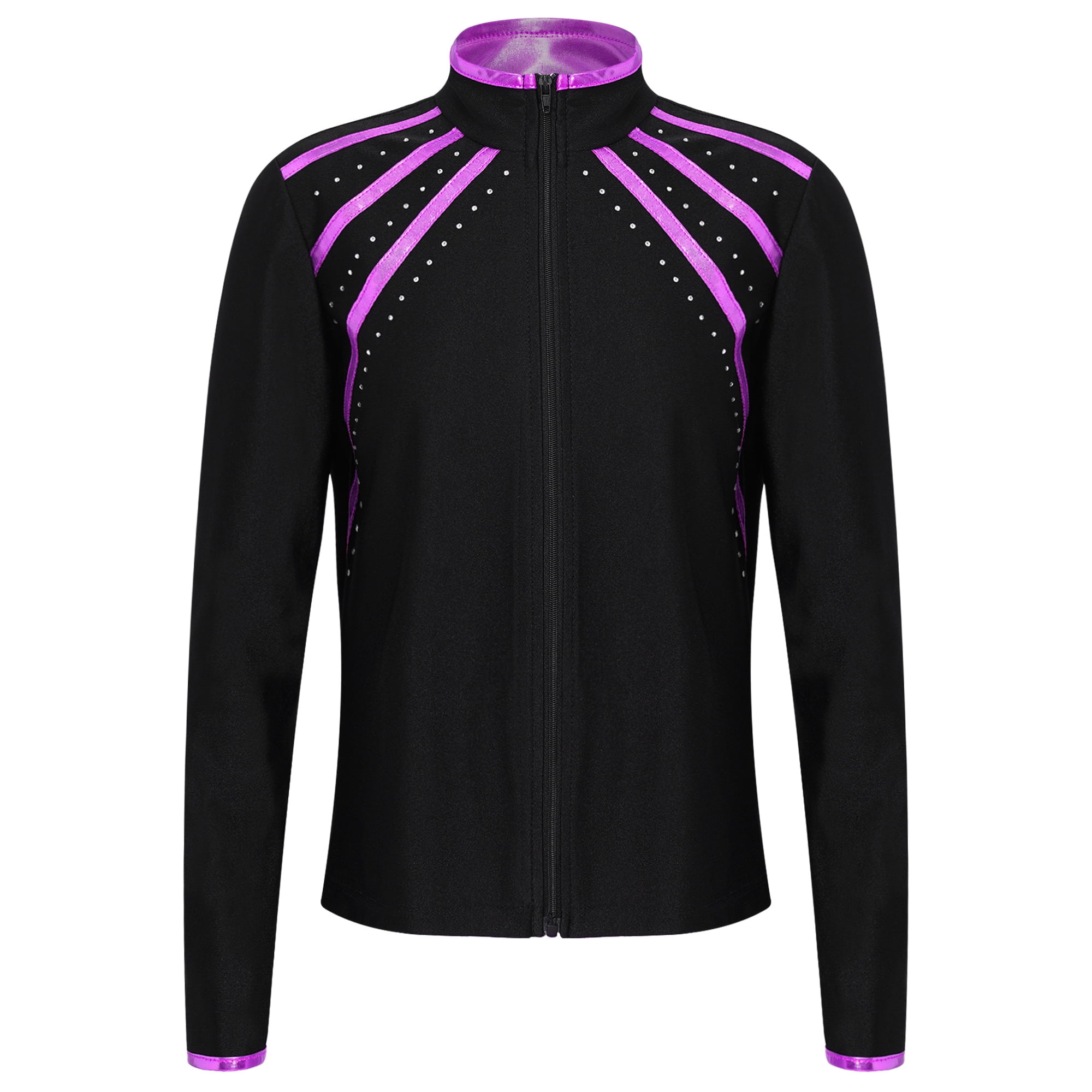 Click here for Moggemol Kids Girls Figure Ice Skating Jacket Spar... prices