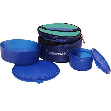 TP-525-T192 Tupperware Classic Lunch Box (Including Bag) with Tropical ...