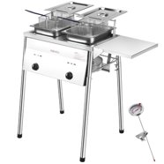 Loco Cookers Propane Dual Burner Fry Cart - Walmart.com