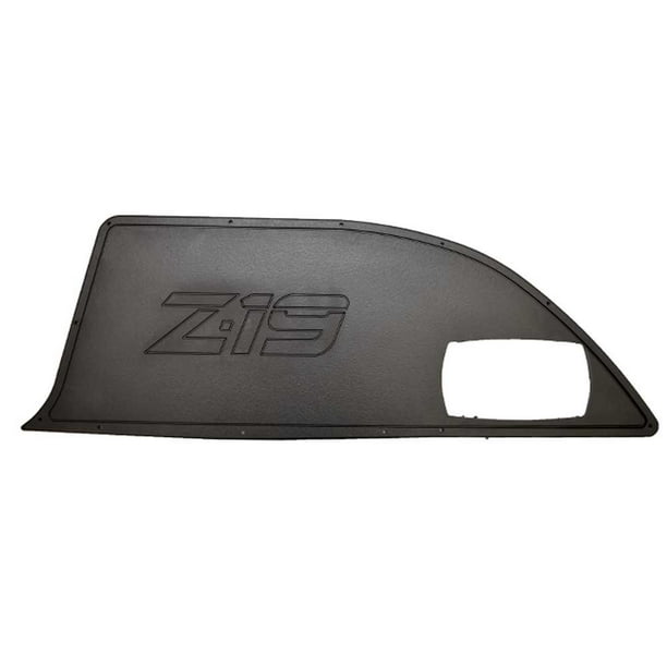 Nitro Boat Curved Bow Panel 186321 | Z19 Black Starboard - Walmart.com