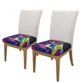 Cauagu Neon Pop Art Pitbull for Dining Chair Seat Covers,Slipcovers ...