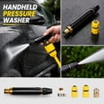 3Pcs High Pressure Power Washer Nozzle Set Metal Alloy Garden Hose ...