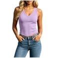 akafmk Women's Workout Tank Tops Ribbed Stretchy Sleeveless Tanks ...