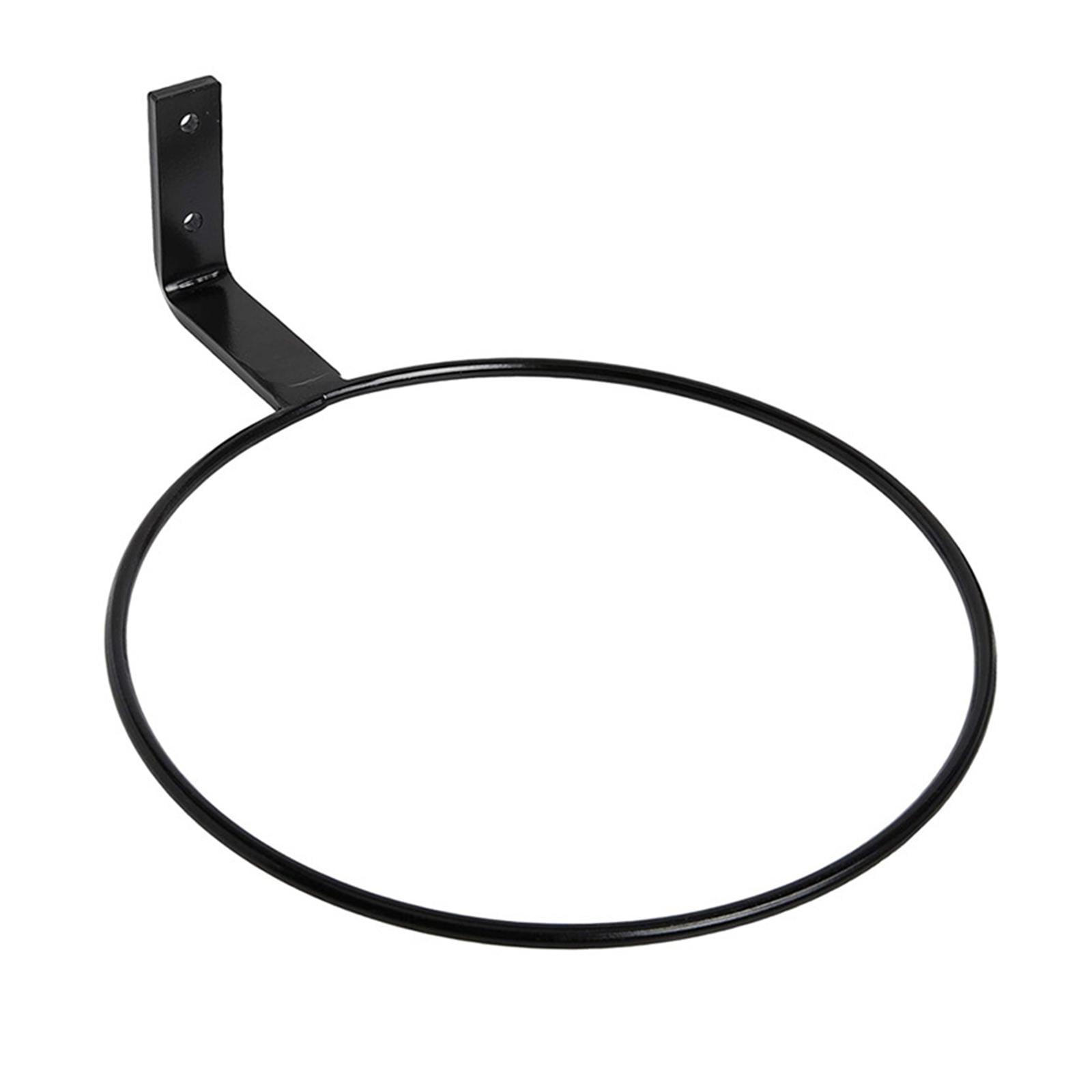 Flower Pot Holder Rings Foldable Wrought Iron Metal Planter Hangers ...