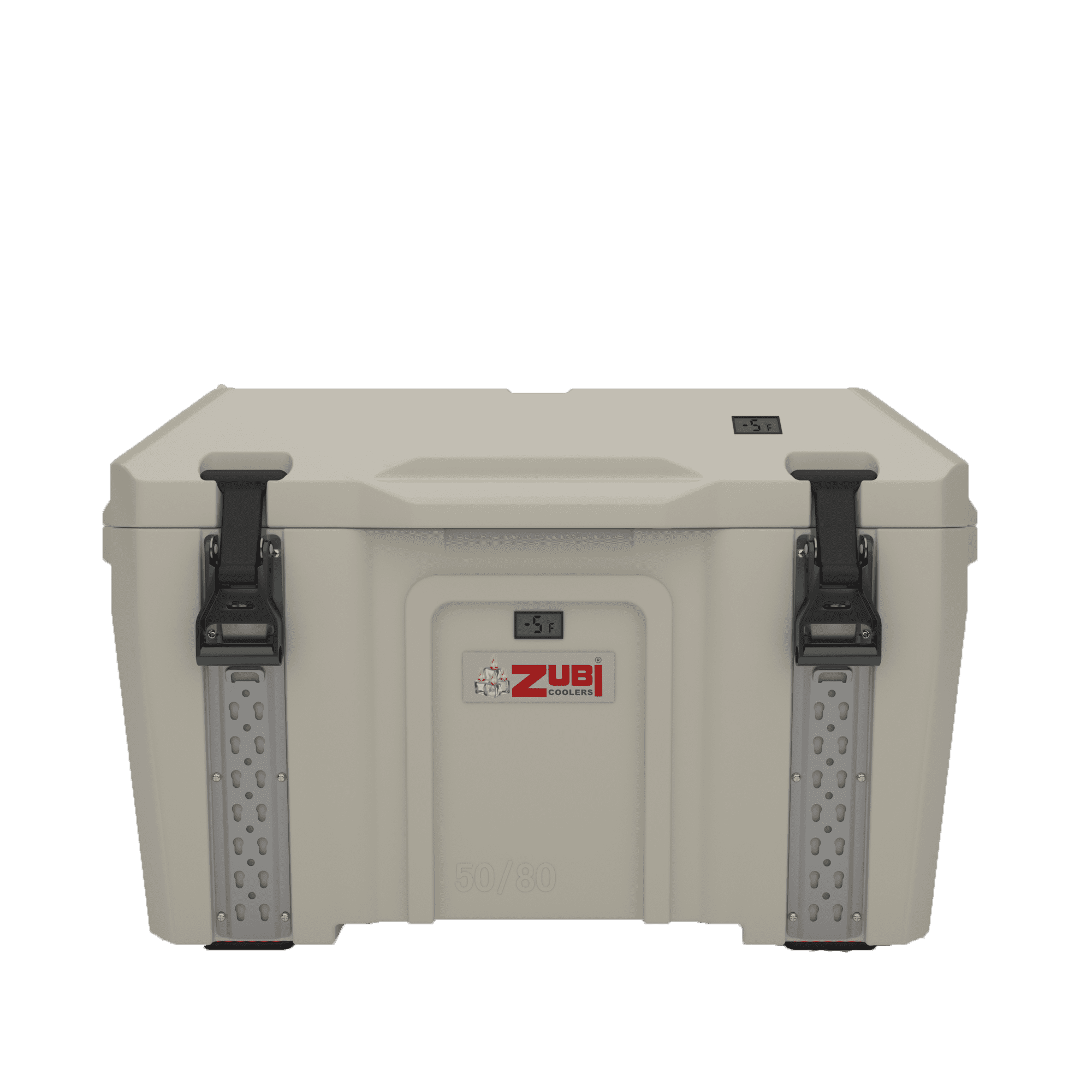 ZUBI COOLERS 50/80 Qt 2-in-1 Hard Sided Rotomolded Ice Chest with Drain ...
