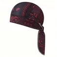 Cadancy Skull Cap Bandana Head Wrap Paisley Pattern Durag Elastic Doo ...