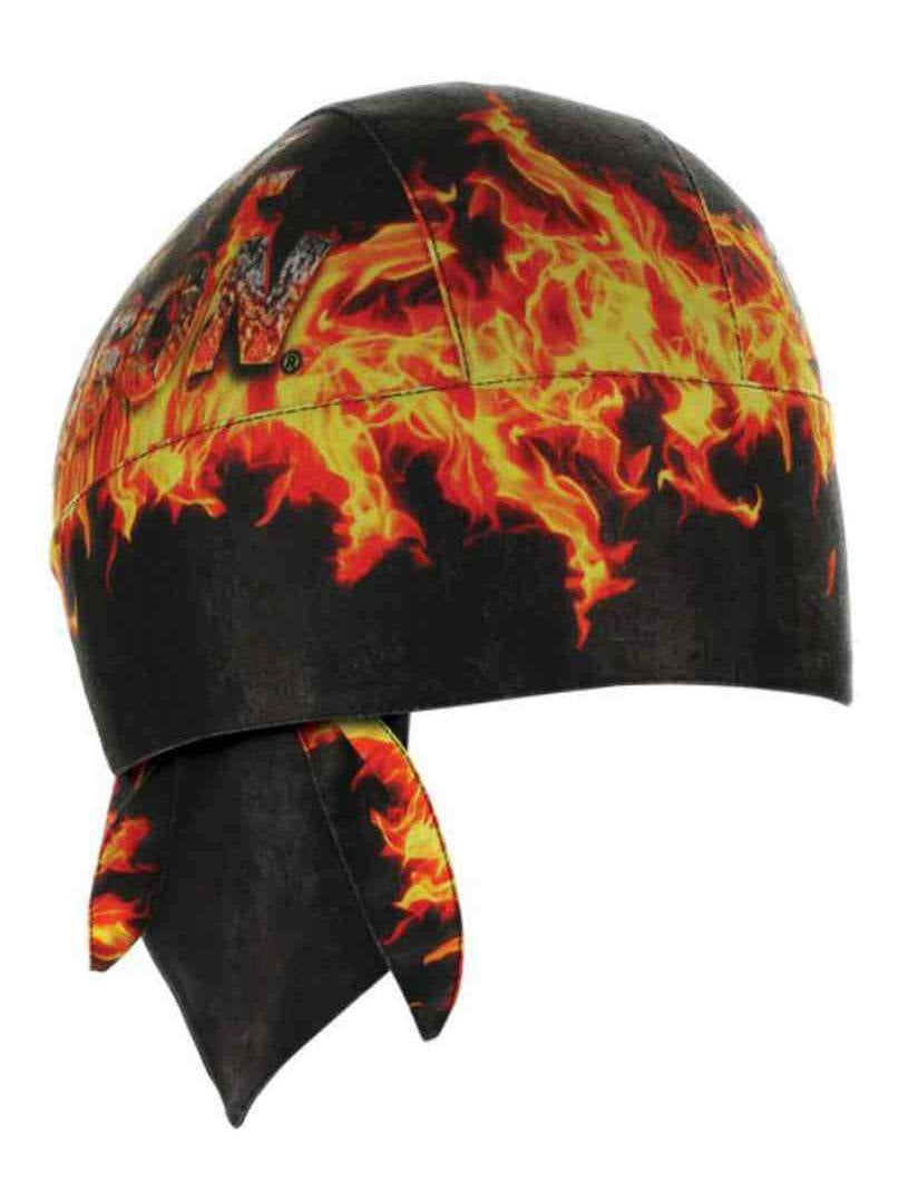 Harley-Davidson Men's H-D Flames Combustion Headwrap, Black & Orange ...