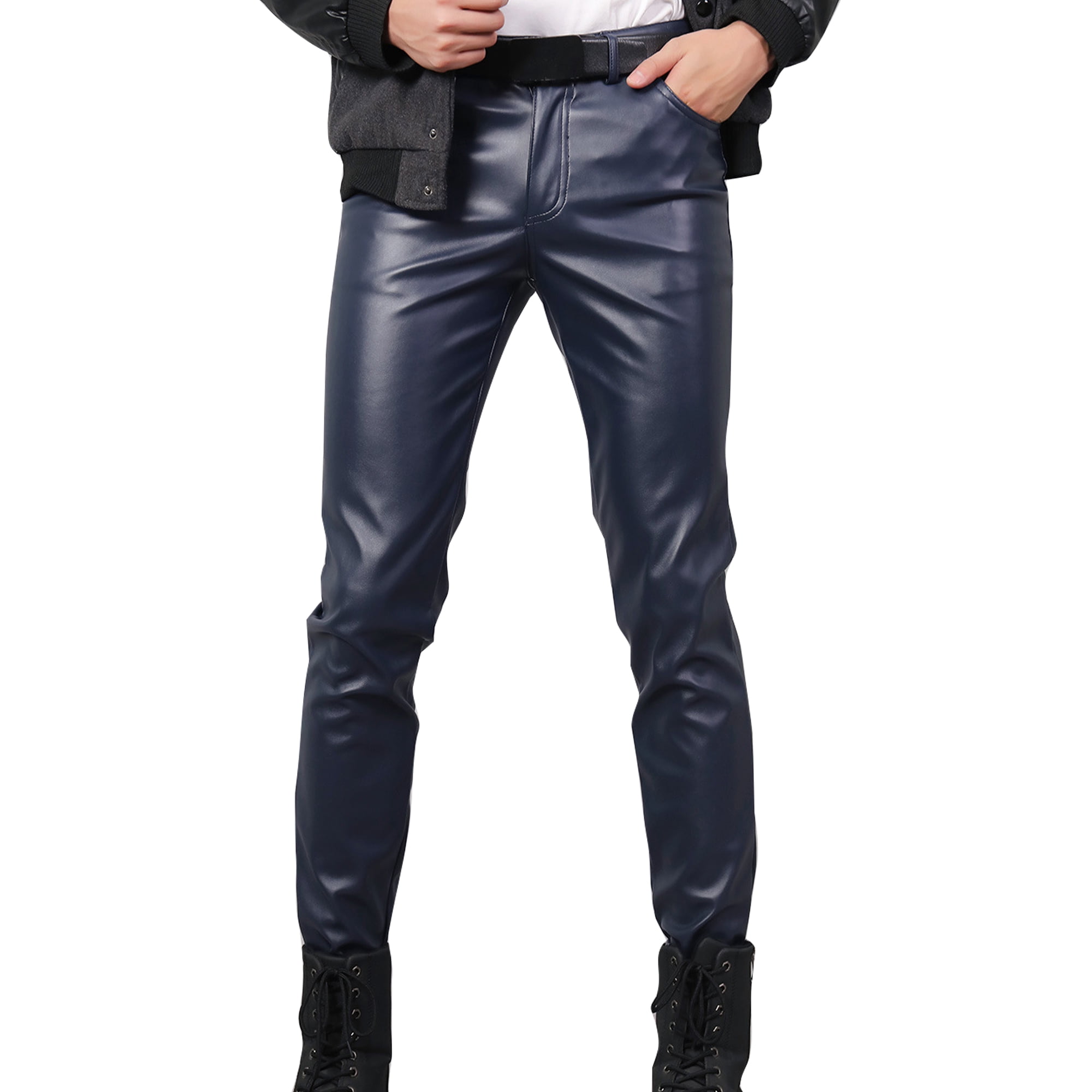 Click here for Cvlife Mens Lightweight Pu Bottoms Button Tapered... prices