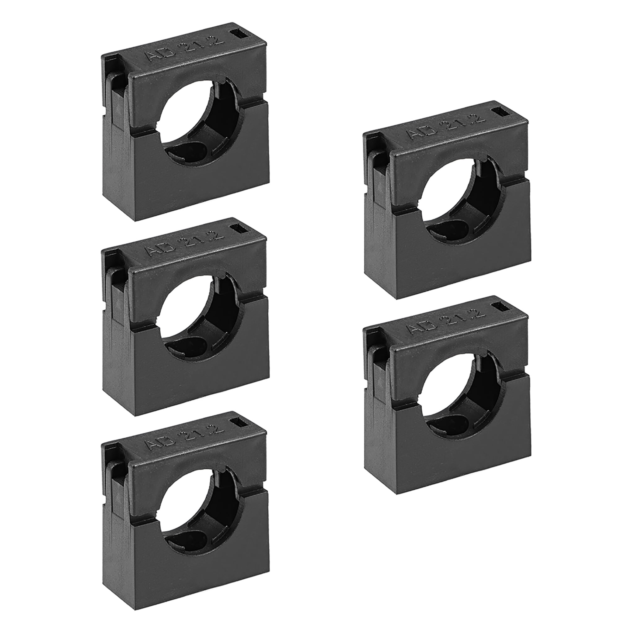 Corrugated Tube Holder AD21.2 Plastic Mounting Bracket Pipe Clamp Clips ...